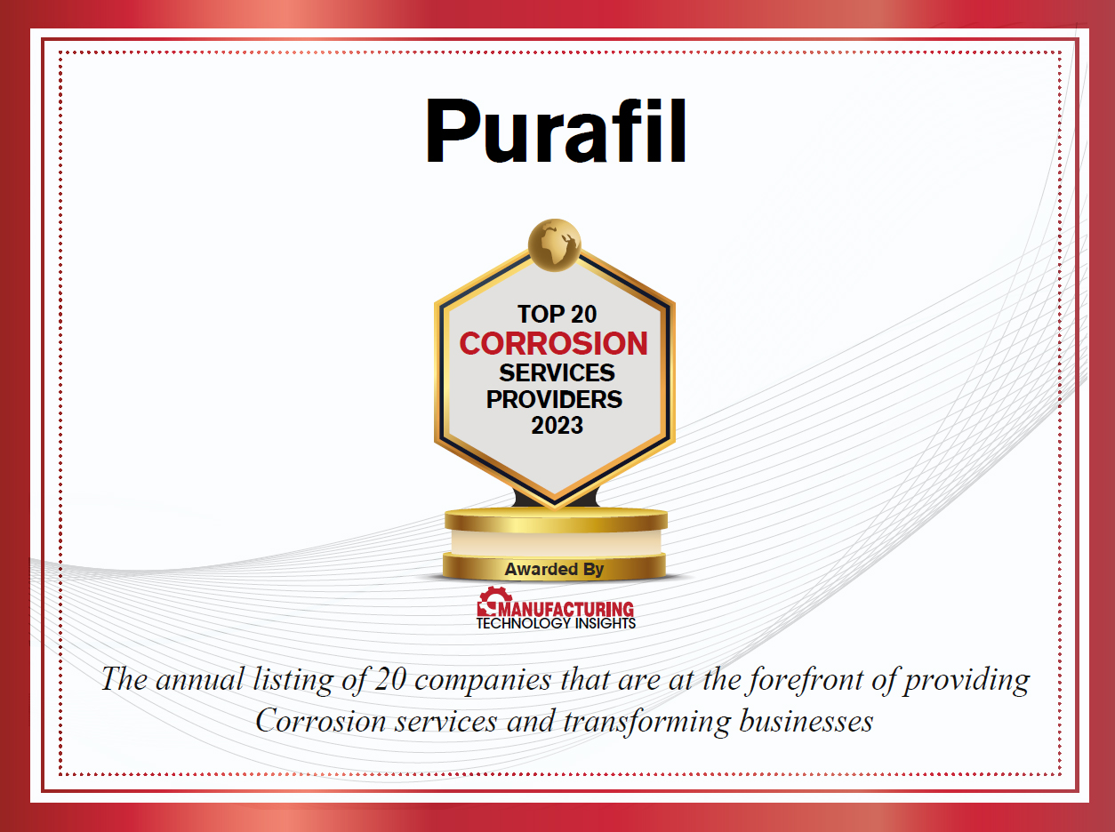 Purafil named Top 20 Corrosion Provider - Purafil